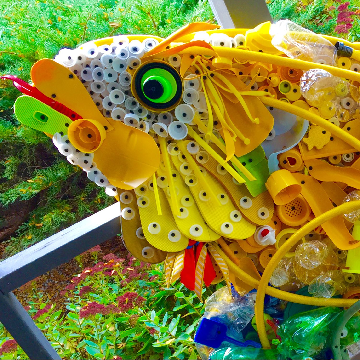 Greenprint: Trash from Great Lakes Turned into Art at Detroit Zoo ...