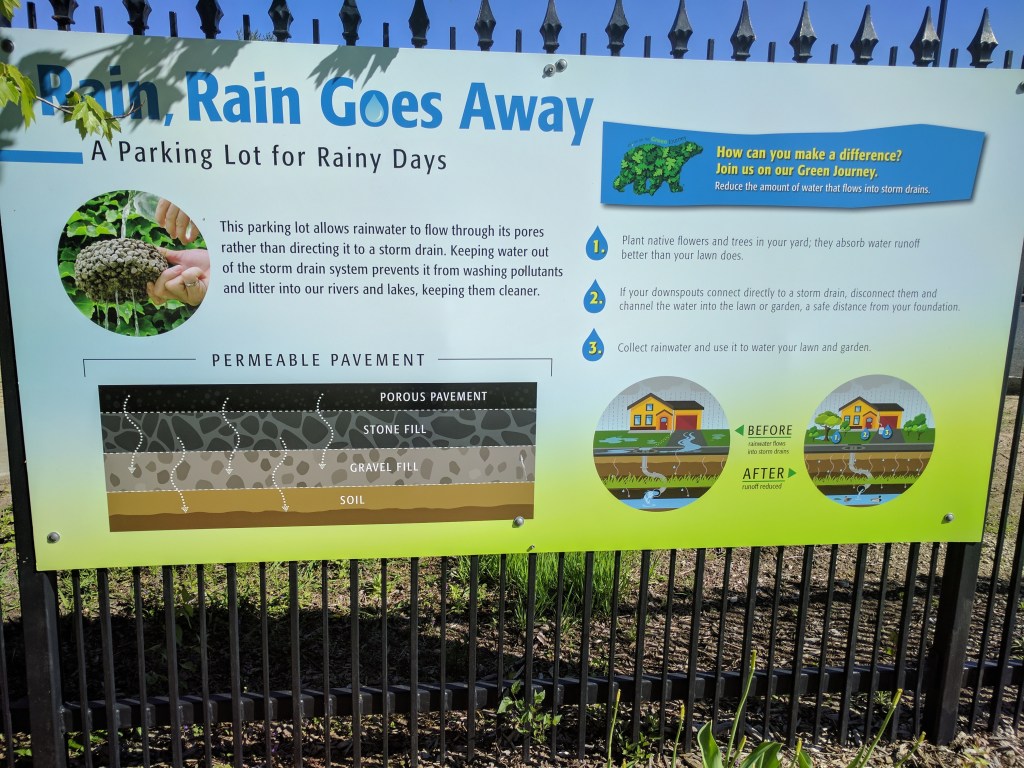 Porous Pavement Protects Sewer Systems | Detroit Zoological Society Blog